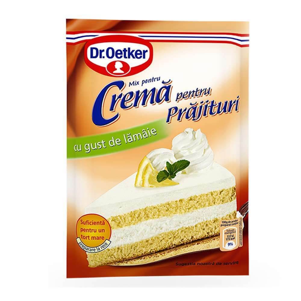 Praf Crema Prajitura cu Lamaie Dr. Oetker, 50 g - eMAG.ro