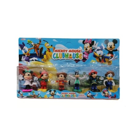 Set 6 Figurine, Clubul lui Mickey Mouse, multicolor, 6 cm - eMAG.ro