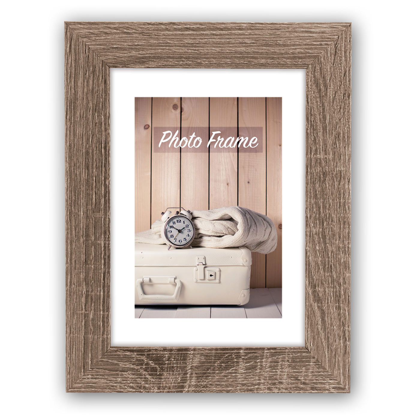 Rama foto, ZEP, Lemn, 20x20 cm, Maro - eMAG.ro