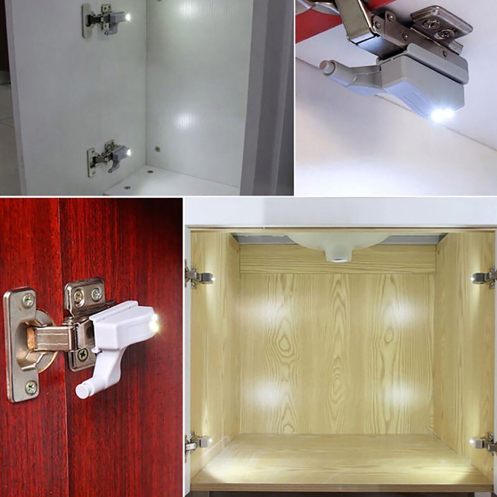 Lampa LED cu senzor pentru balamale, sertar mobila - eMAG.ro