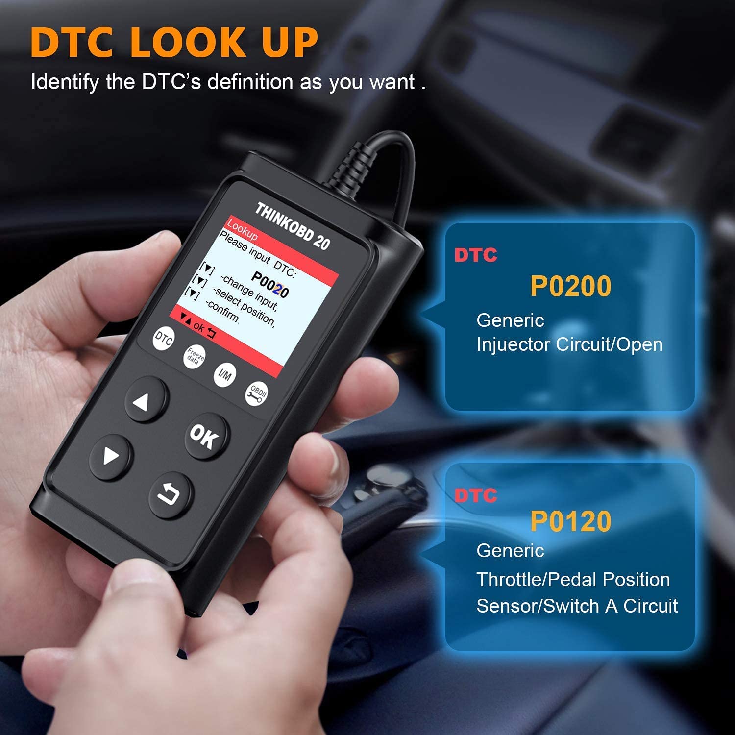 Универсален автомобилен тестер, OBD2 диагностика (CAN, ISO9141, KWP2000 ...