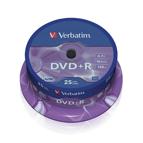 Disc DVD-R, Verbatim, AZO, 4,7 GB, 16x - eMAG.ro