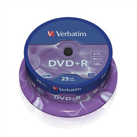 Disc DVD-R, Verbatim, AZO, 4,7 GB, 16x - eMAG.ro