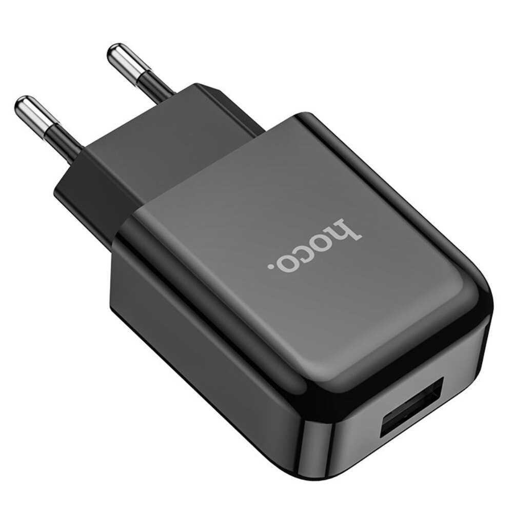 EU зарядно устройство, HOCO N2 Vigor Fast Charge, 5V / 2.1 A, 1 x USB ...