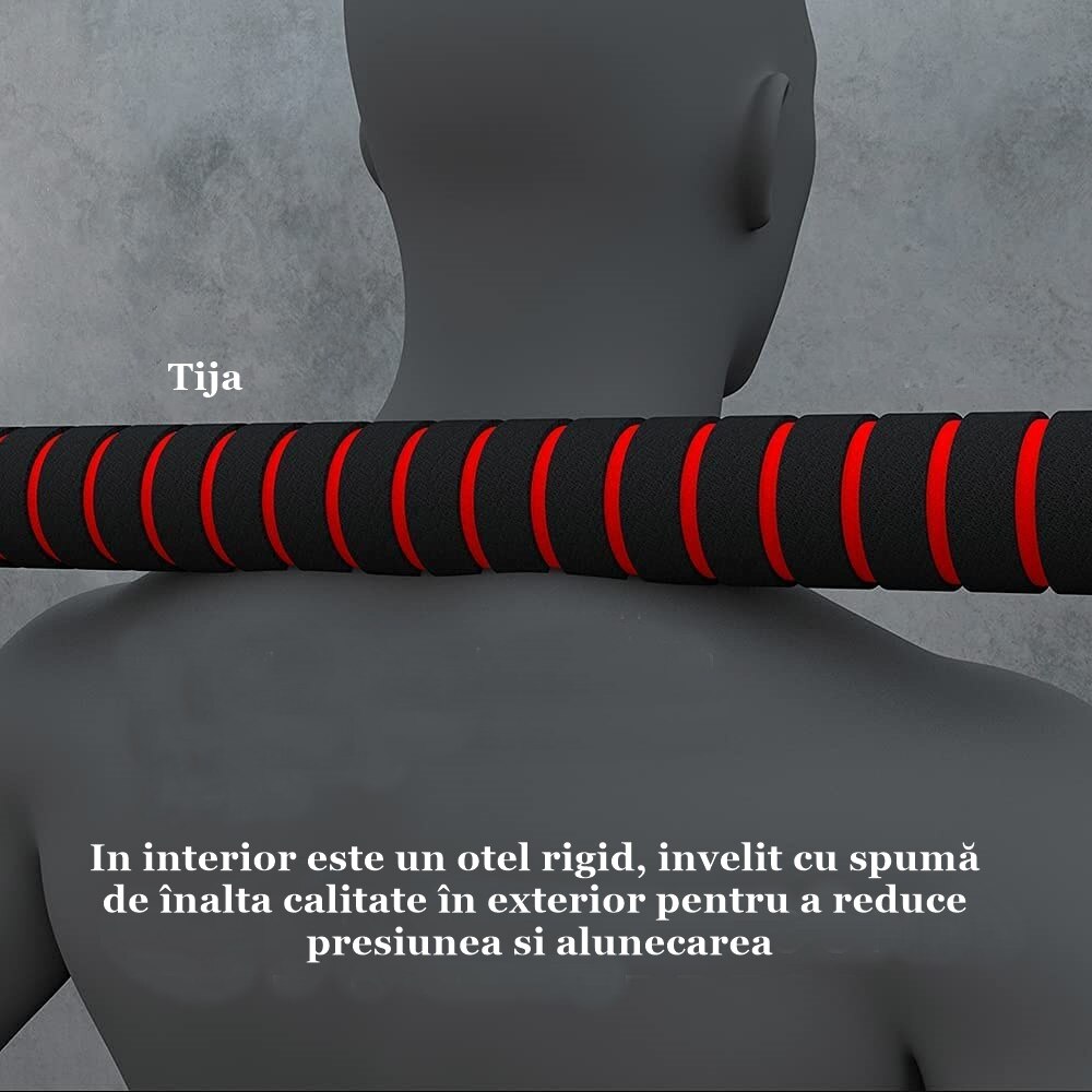 Set gantere si haltera reglabile 2 in 1 greutatea HMS SGP20 20 kg - eMAG.ro