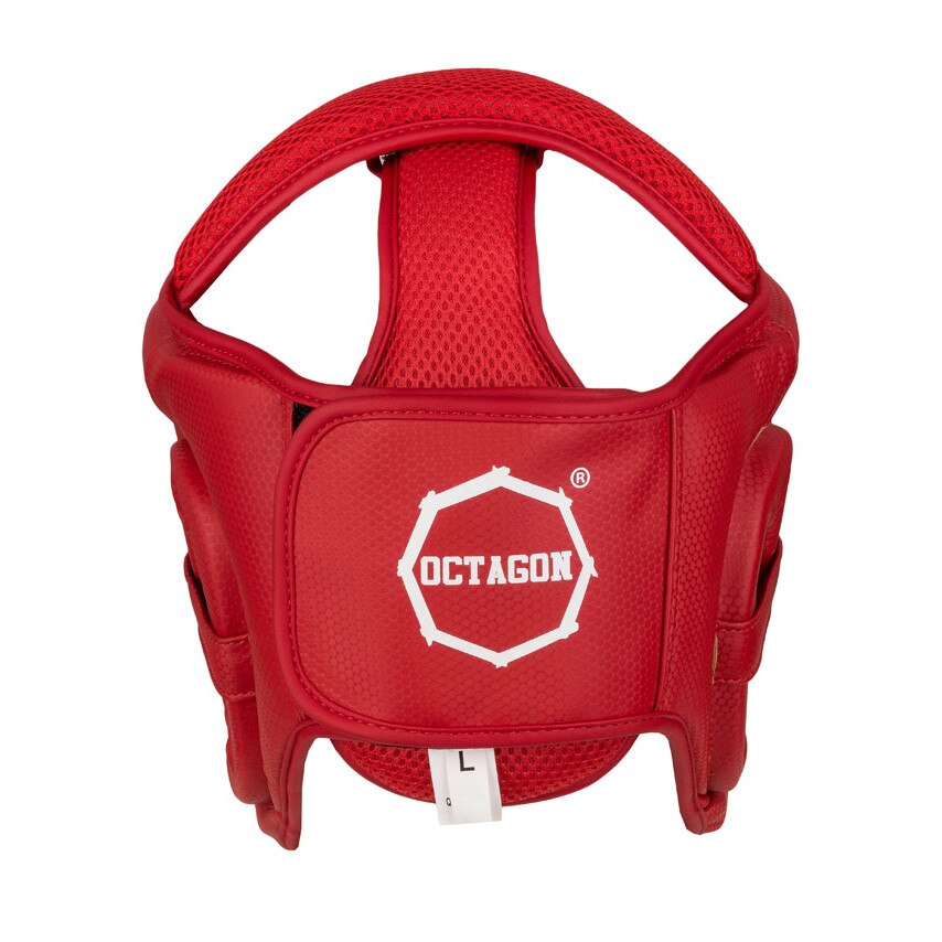 Casca de protectie, Octagon, Kevlar, pentru box, Rosu, XXL - eMAG.ro
