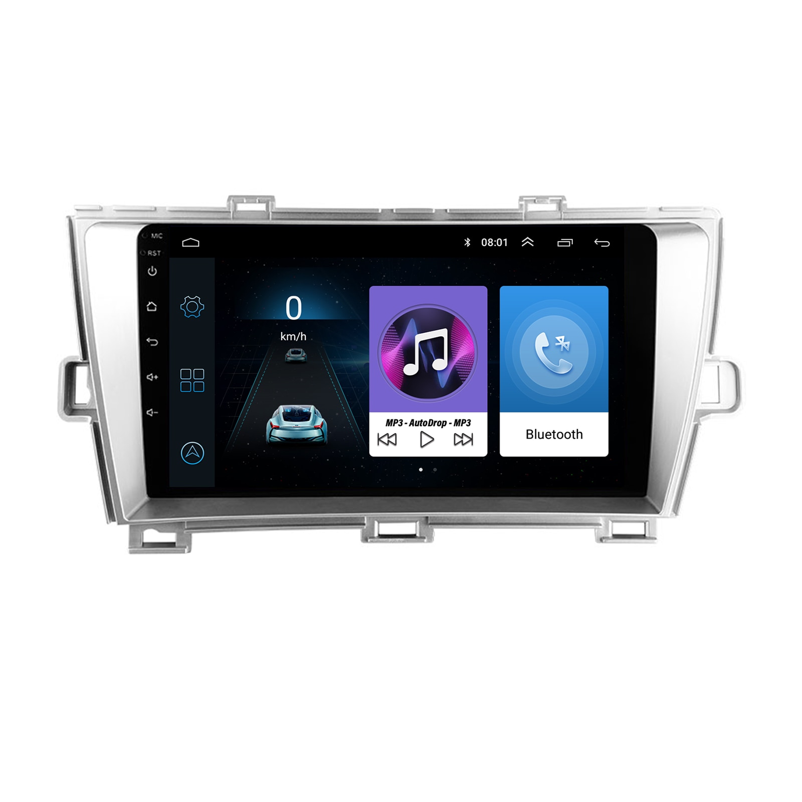 Navigatie AutoDrop, Toyota Prius 2009-2014, Android 10, 1GB RAM si 16 ...