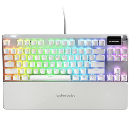 Tastatura Gaming Mecanica SteelSeries Apex 7 Ghost TKL Red Switch - eMAG.ro