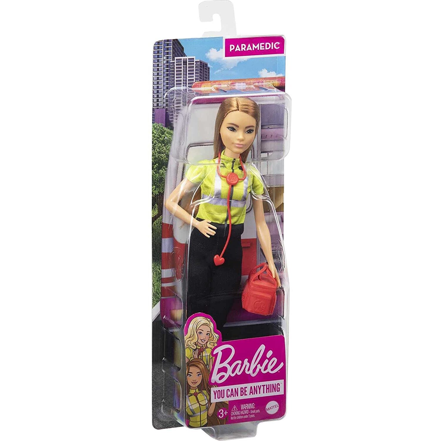 Papusa Barbie, Paramedic, 29 cm, 3 ani+ - eMAG.ro