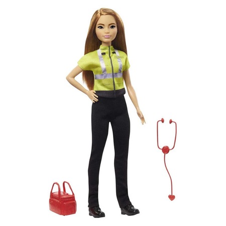 Papusa Barbie, Paramedic, 29 cm, 3 ani+ - eMAG.ro