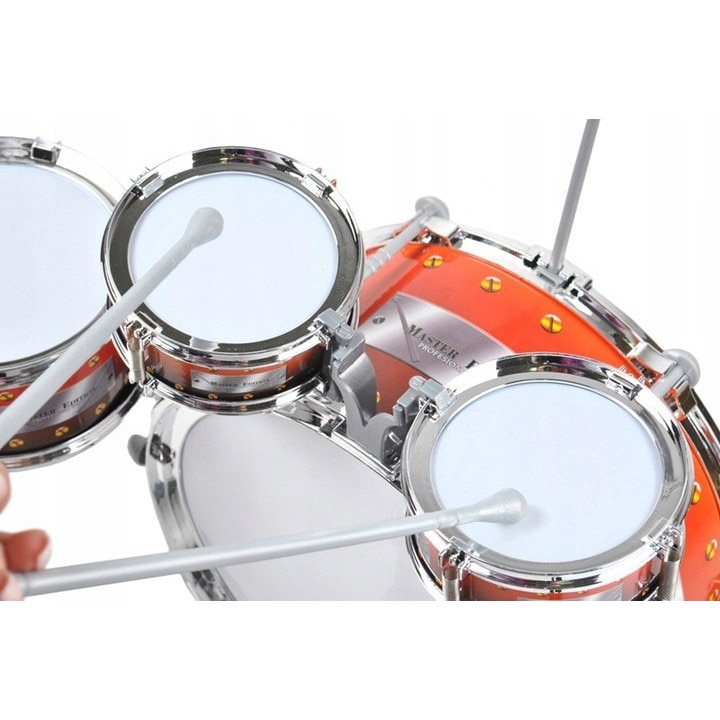 Set tobe de jucarie, Zola®, 5 tobe, chimval cu suport, scaunel- marime ...