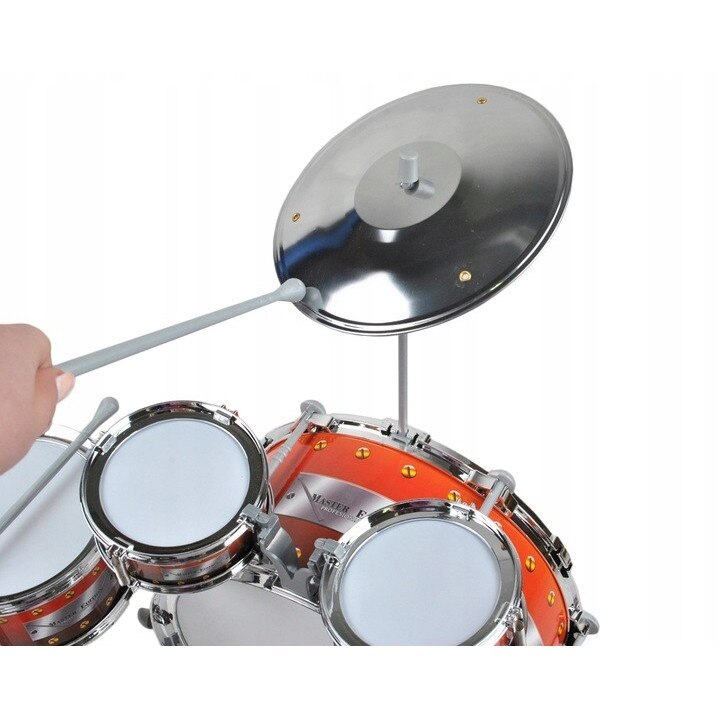 Set tobe de jucarie, Zola®, 5 tobe, chimval cu suport, scaunel- marime ...