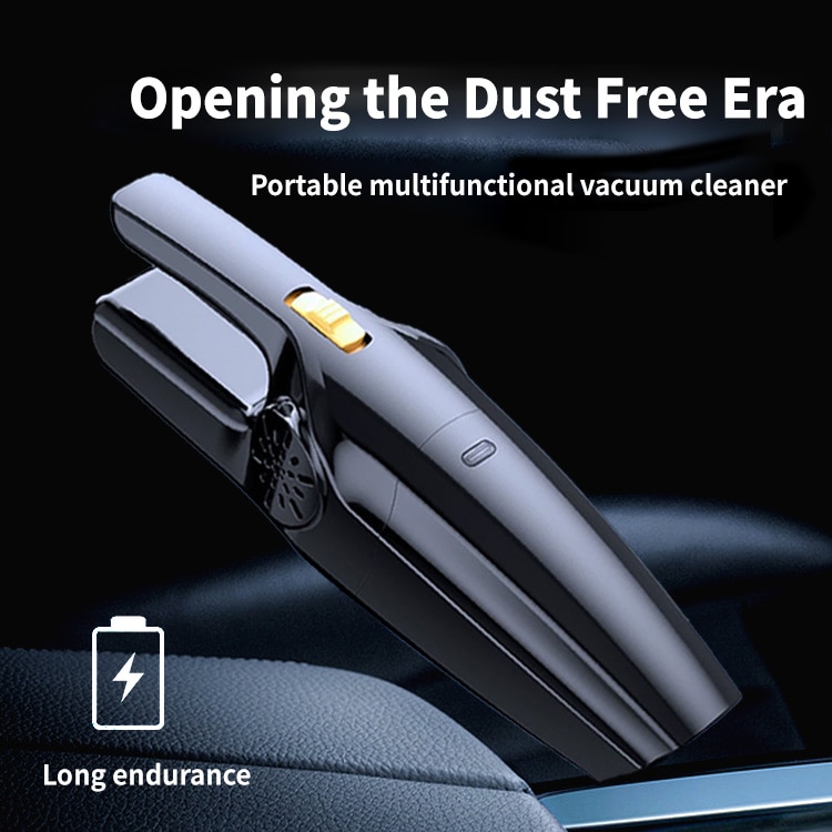 Aspirator auto, Incarcare wireless, 120 W, Forta mare de aspirare ...