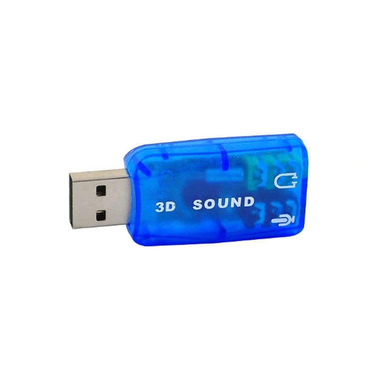 Placa de sunet prin USB, Zola®, externa, albastru - eMAG.ro