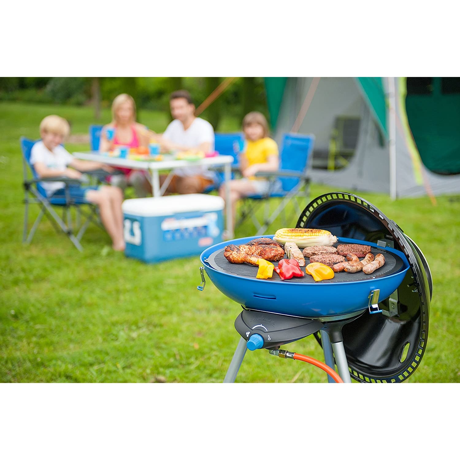 Gratar pe gaz si aragaz portabil Campingaz Party Grill® 600, Otel - eMAG.ro