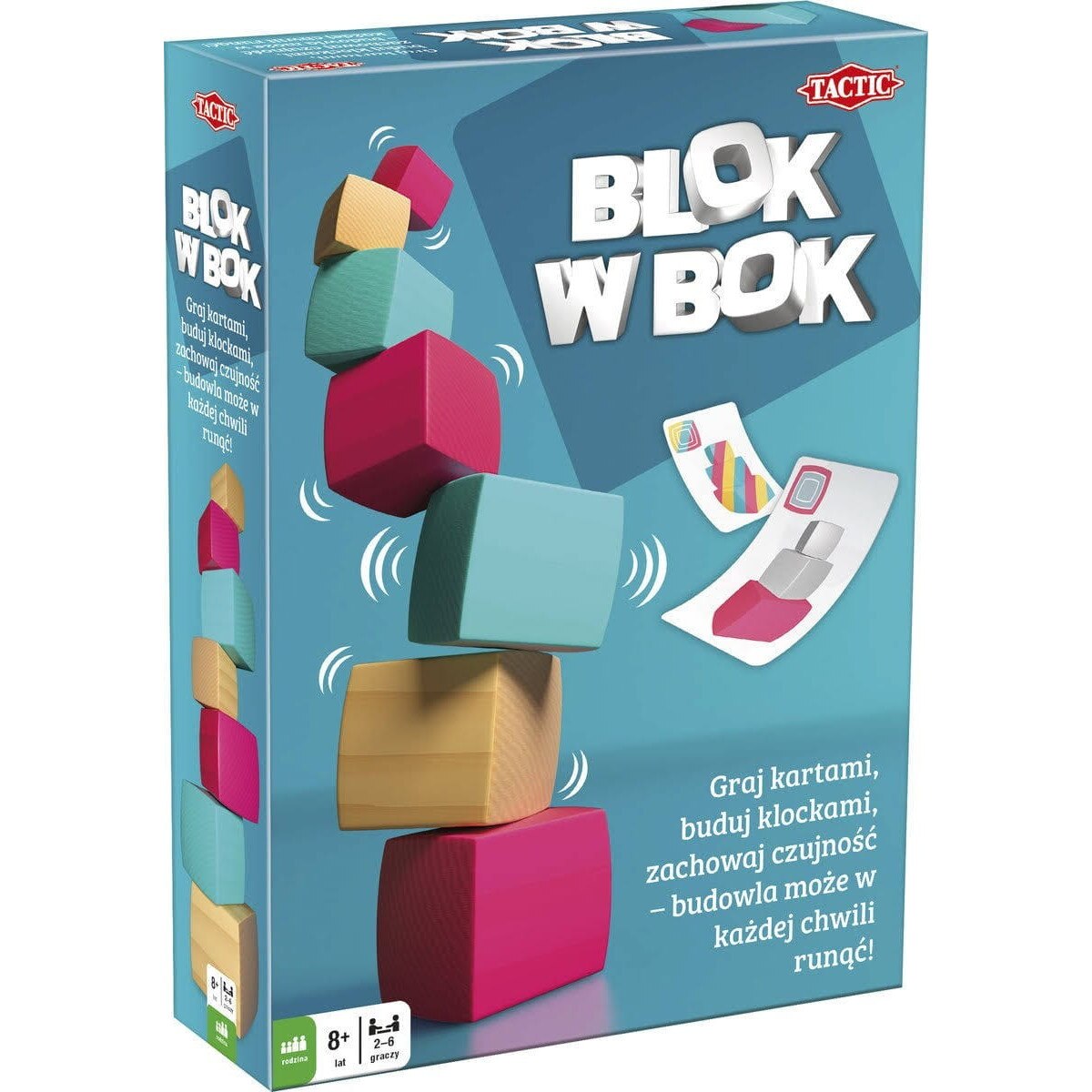 Joc Tactic Side Block, Jucatori 2-6, Multicolor - eMAG.ro