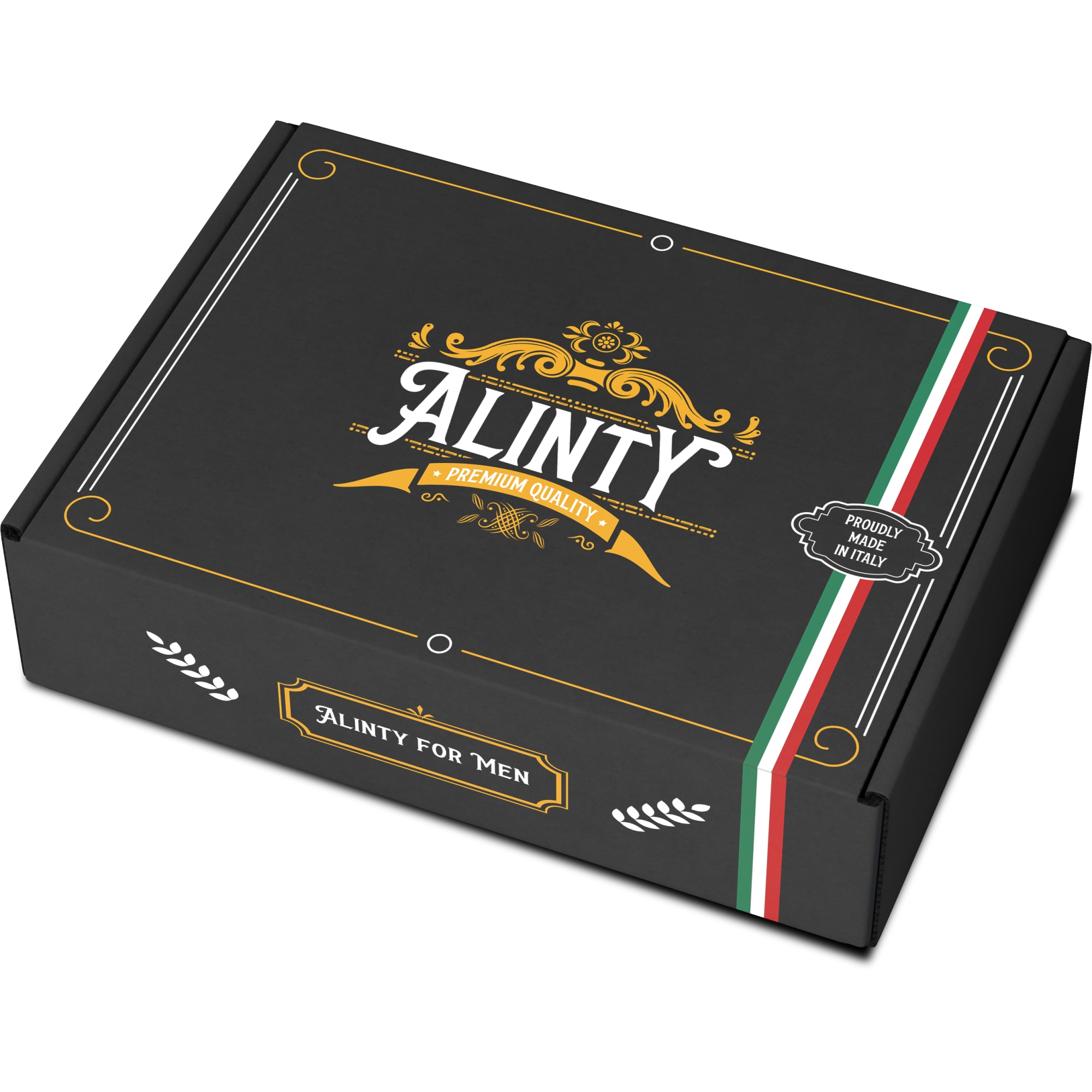 Комплект за грижа за брада и мустаци Alinty, Шампоан 100 мл, Балсам 100 ...