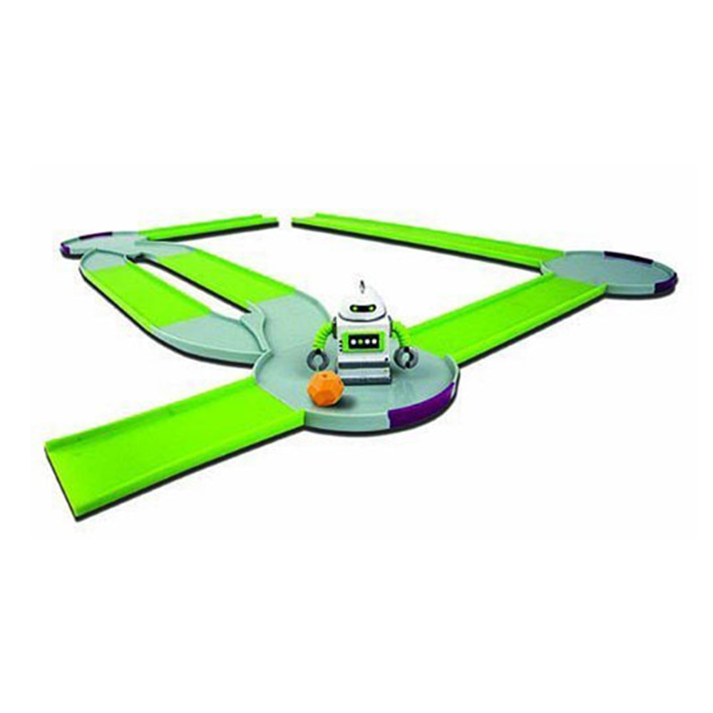 Robot pentru minerit Zibits Z-Rail 412963-2, cu telecomanda, alb/verde ...