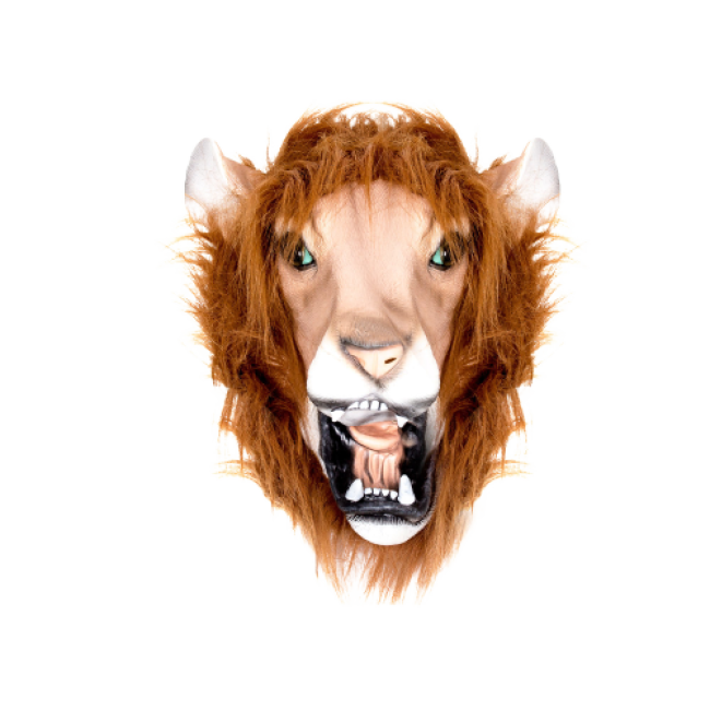 Masca din latex leu - eMAG.ro