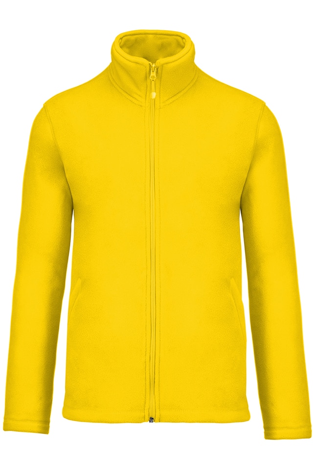 Jacheta fleece femei, Kariban Maureen K907, galben, XL - eMAG.ro