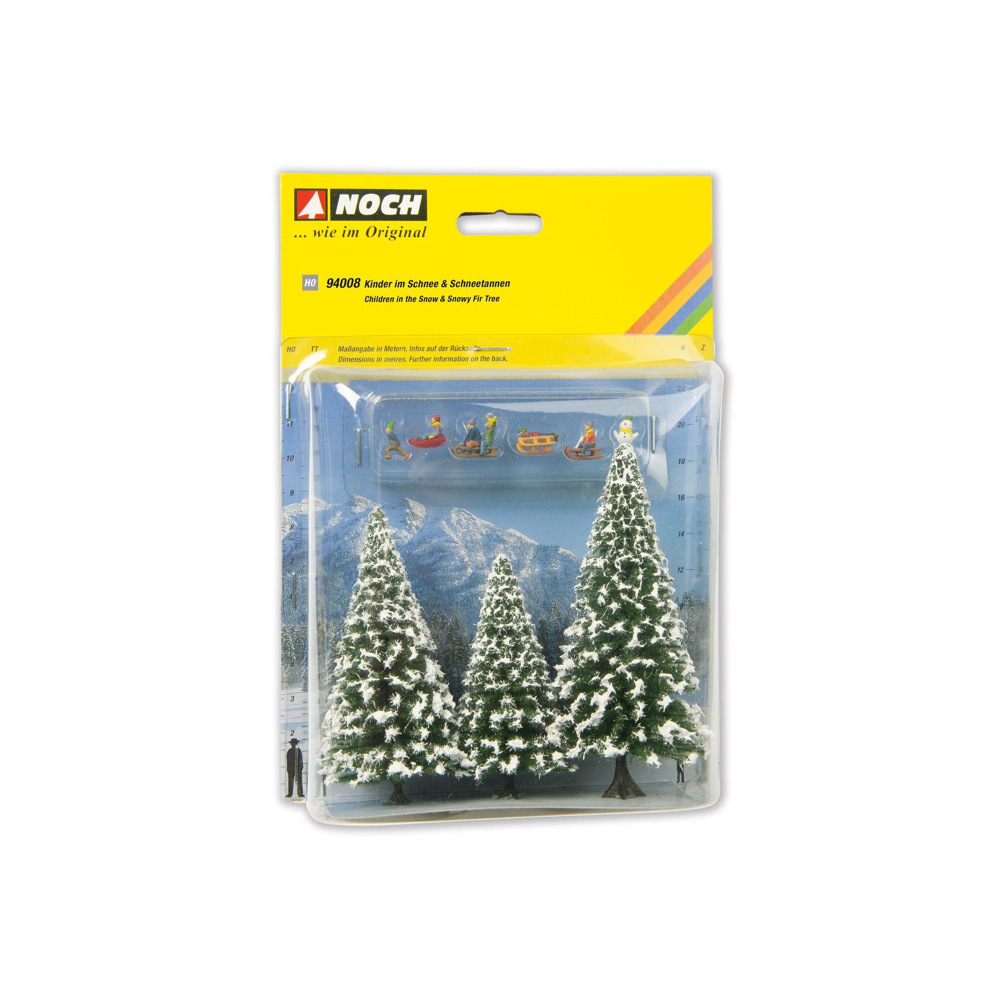 Set brazi de iarna si copii, scara 1:87 Noch - eMAG.ro