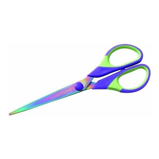 Foarfeca Titanium Rockwell, Metal, 18 cm, Multicolor - eMAG.ro