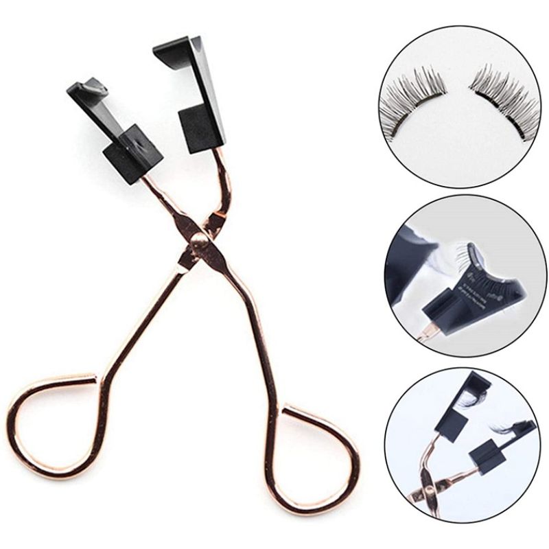 Cleste pentru aplicat gene magnetice, Embeauty - eMAG.ro