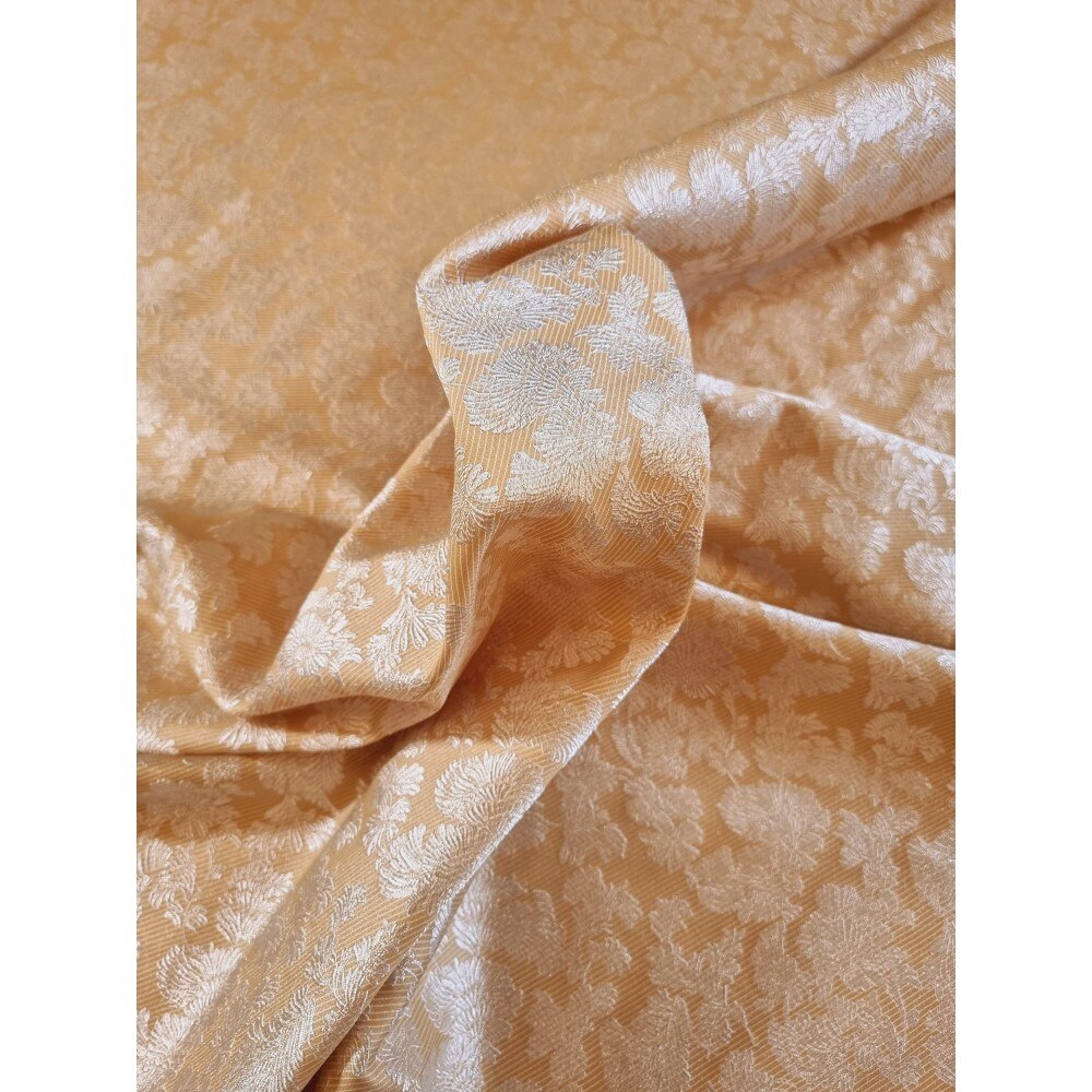 Jacquard, Donarosso, 148x100 cm, Argintiu/Galben pai, Metraj - eMAG.ro