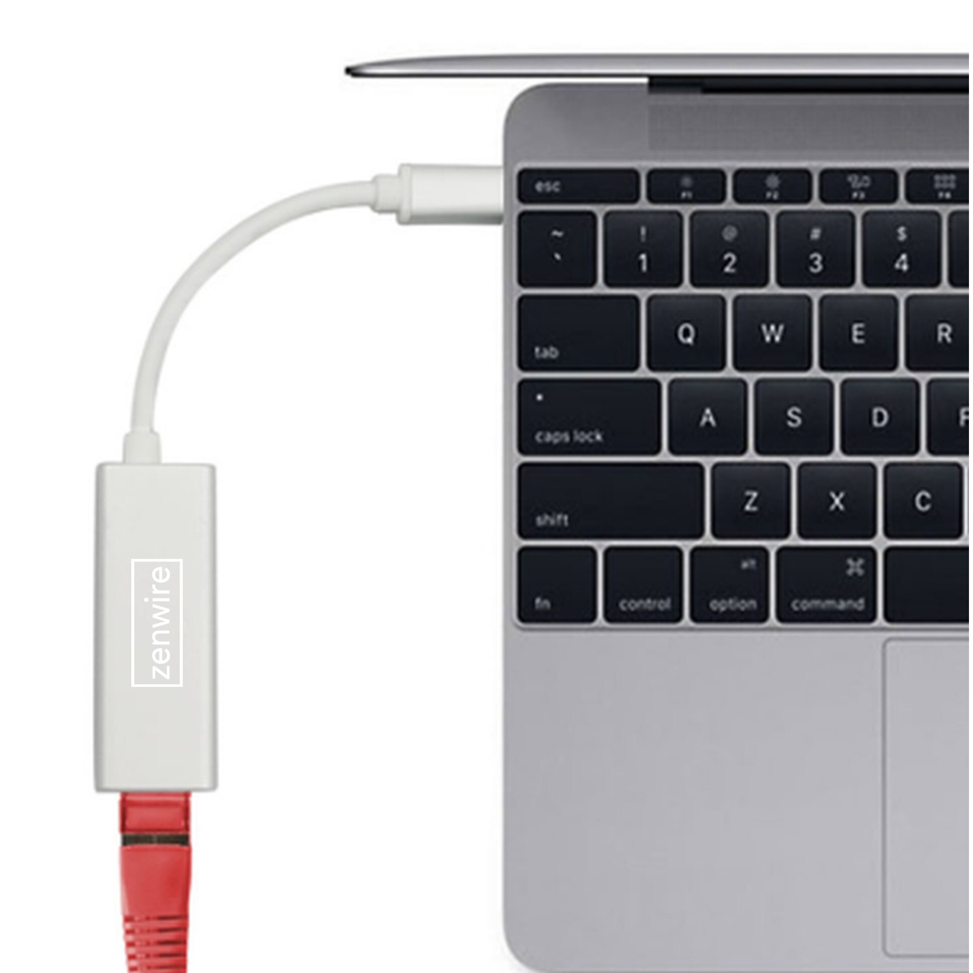 Cablu adaptor USB-C 3.1, Ethernet RJ45 Gigabit, 1000 Mbps LAN, Argintiu ...