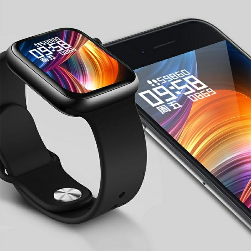 Ceas inteligent SIKS®, Smartwatch, Bratara Silicon, Monitorizare ritm ...