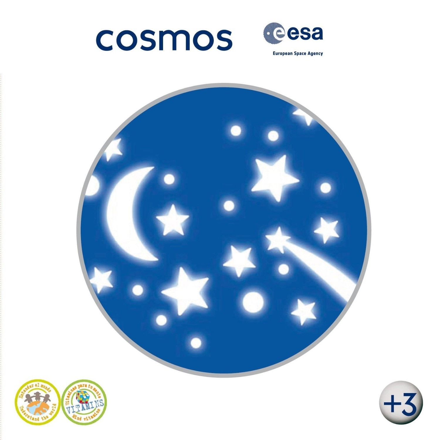 Set de stele adezive fosforescente Imaginarium ESA Cosmos, 125 de ...