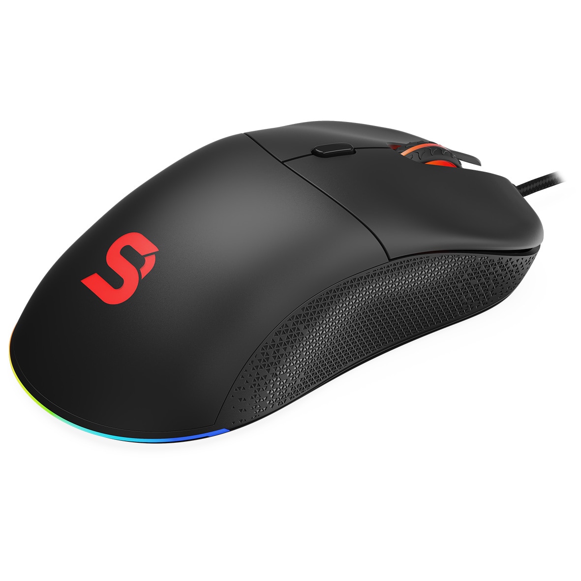 Mouse Gaming SPC Gear GEM, 3000DPI, Senzor PMW3325, Negru - eMAG.ro
