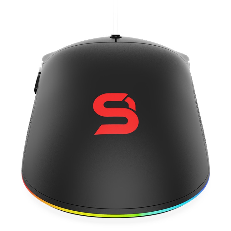 Mouse Gaming SPC Gear GEM, 3000DPI, Senzor PMW3325, Negru - eMAG.ro