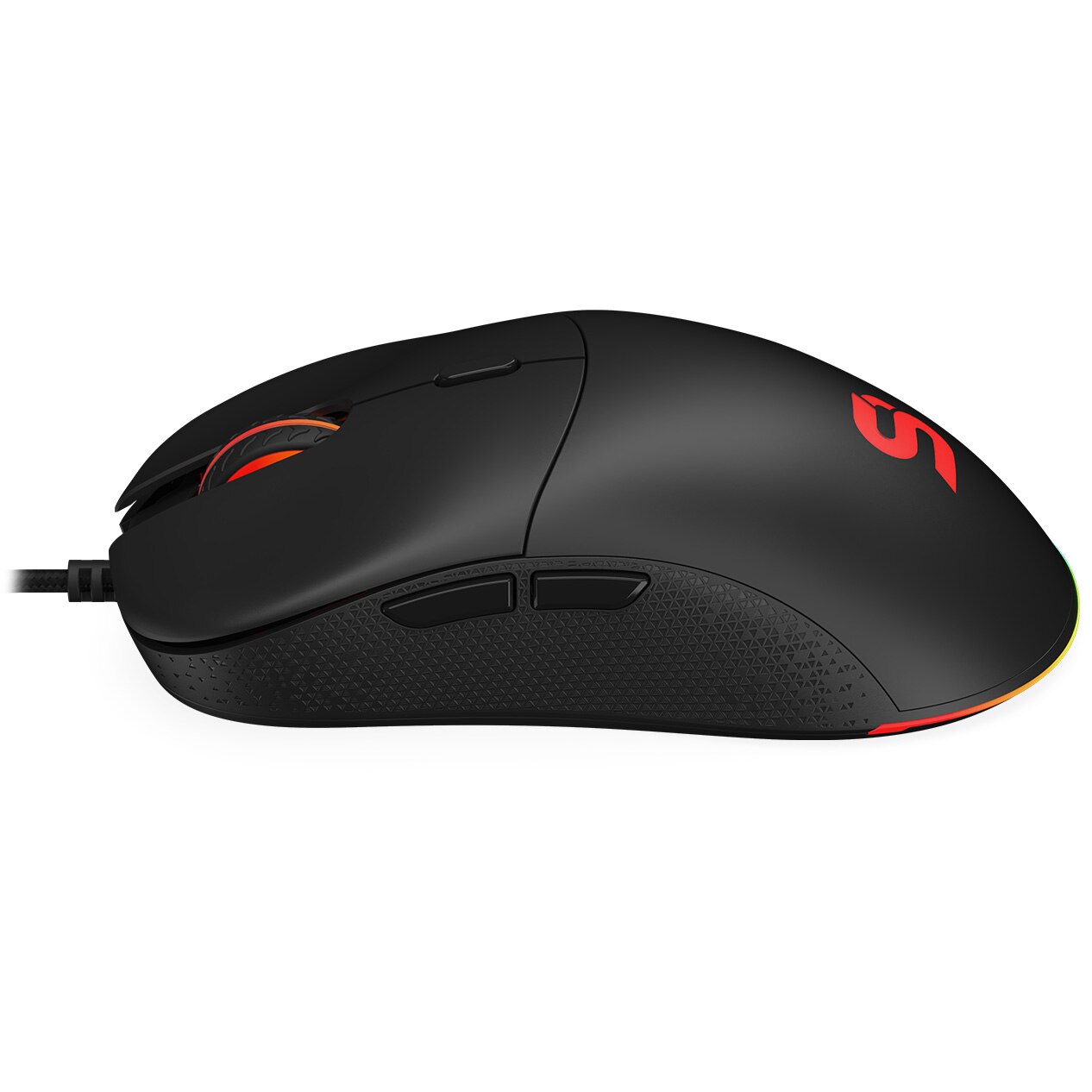 Mouse Gaming SPC Gear GEM, 3000DPI, Senzor PMW3325, Negru - eMAG.ro