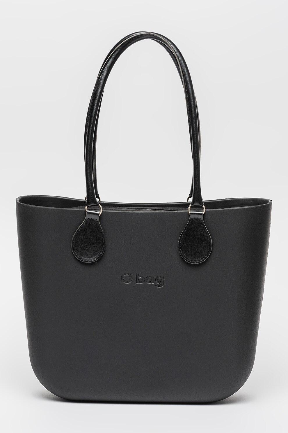 O bag, Geanta de umar cu logo, Gri antracit - eMAG.ro