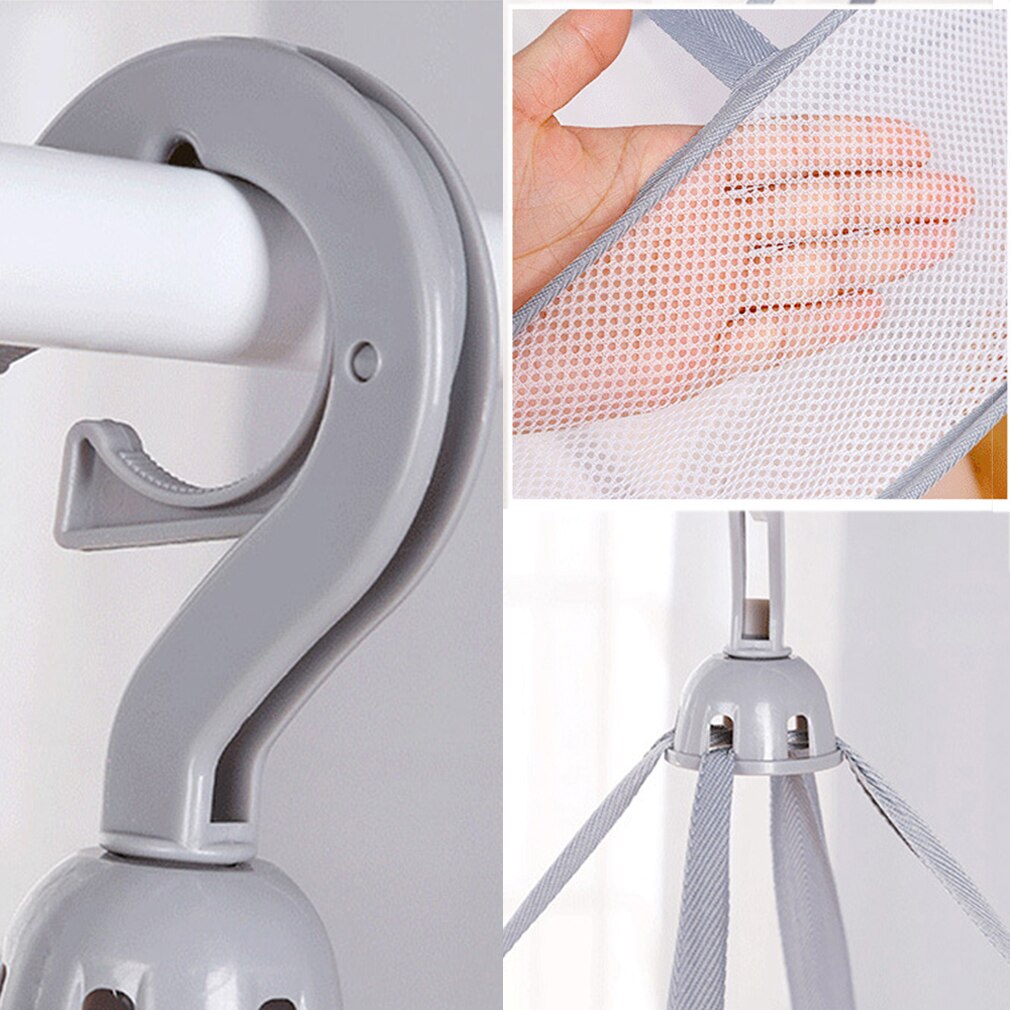 Cos, GOGOU, pentru uscat rufe, multifunctional, plasa respirabila ...