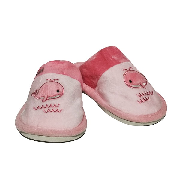 Papuci casa copii Trendd Whale, Unisex Roz 26-27 EU - eMAG.ro