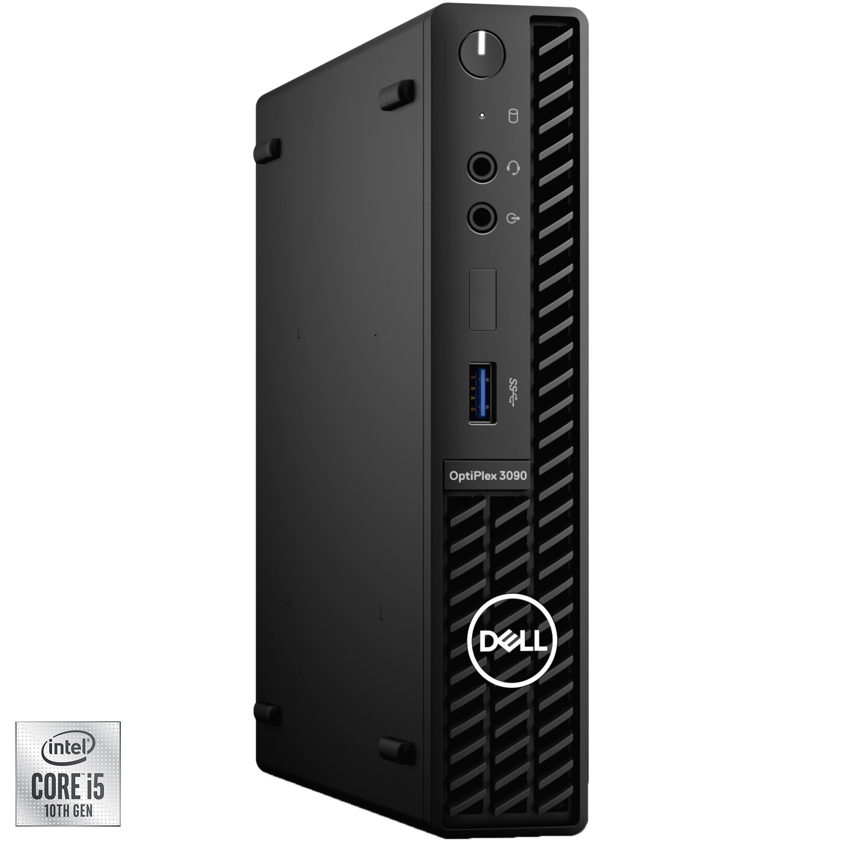 Mini PC Dell OptiPlex 3090 MFF, Intel® Core™ i5-10500T, До 3.80GHz ...