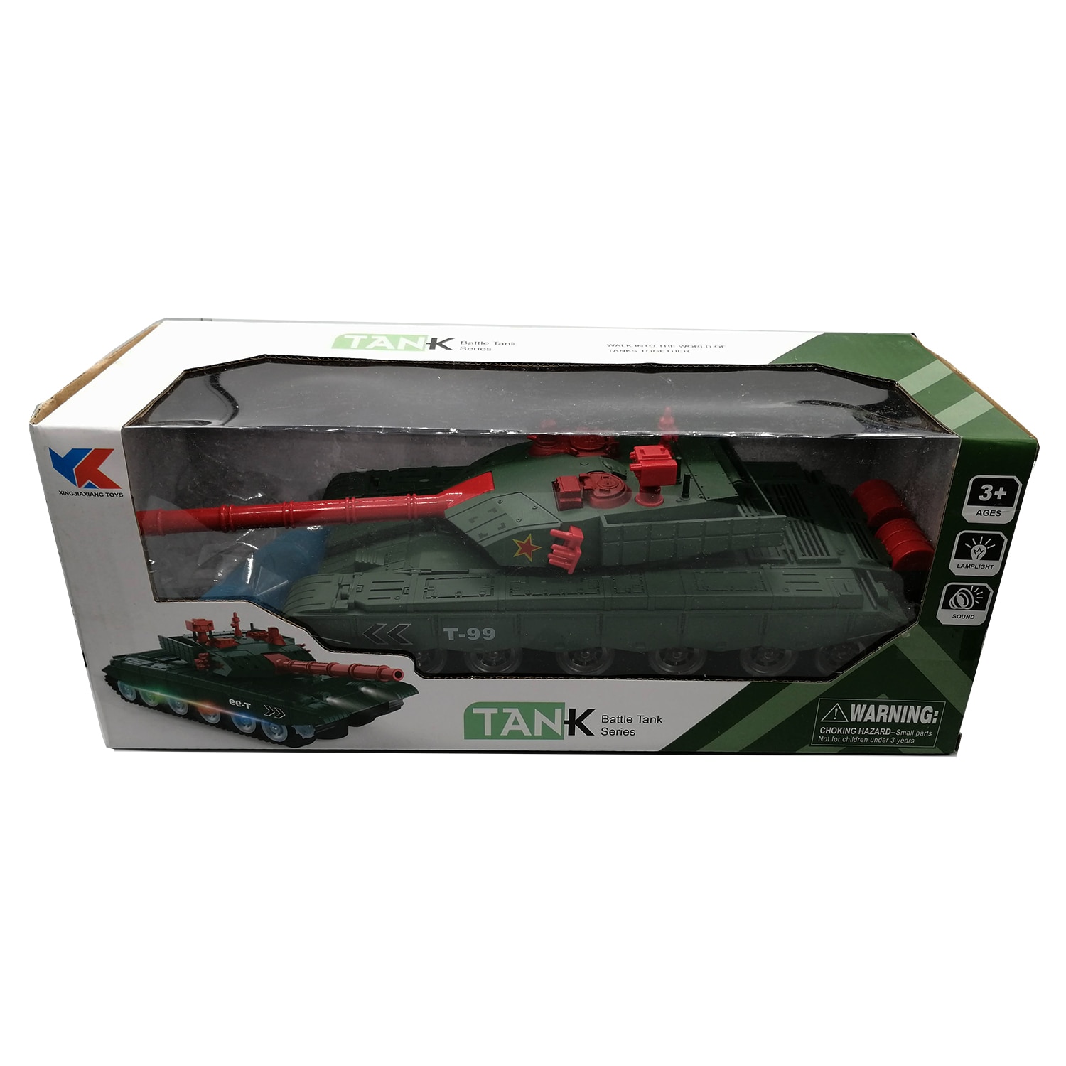 Tanc Militar cu baterii, Lumini si Sunete, Miscare motorizata, Turela ...