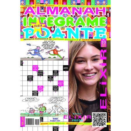 Almanah de integrame cu Poante nr. 33, 100 pagini - eMAG.ro