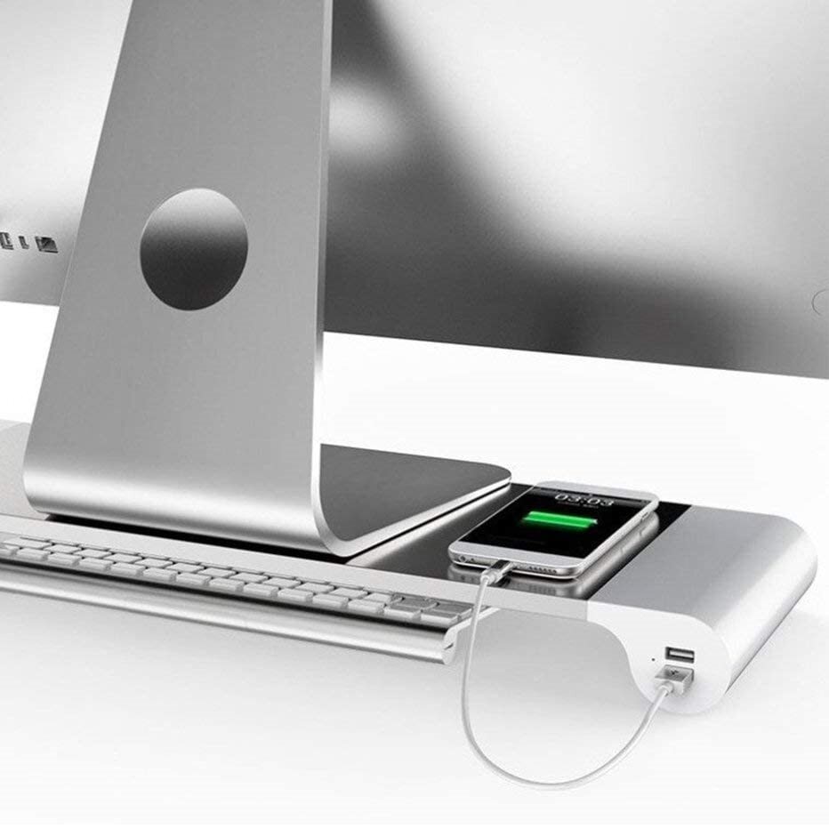 Suport multifunctional pentru monitor Deliny®, conectare 220V, 4 mufe ...