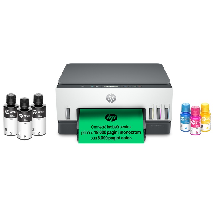 Multifunctional inkjet color CISS HP Smart Tank 670, Inkjet, color ...