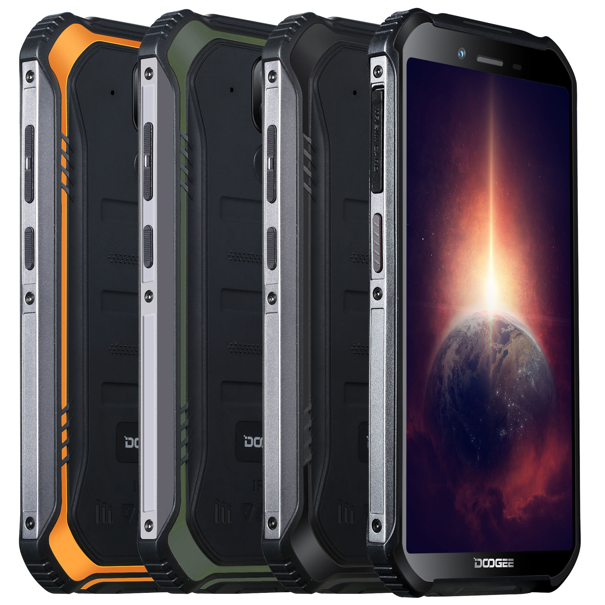 Смартфон Doogee S40 PRO, камера 13MP, 4650mAh, 5.54-inch HD+ IPS, 4GB RAM, 64GB, NFC, IP68&IP69 ...