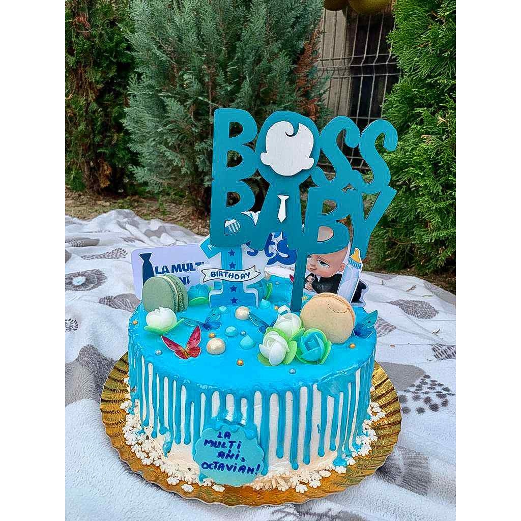 Topper Botez HH829 Boss Baby din lemn - eMAG.ro