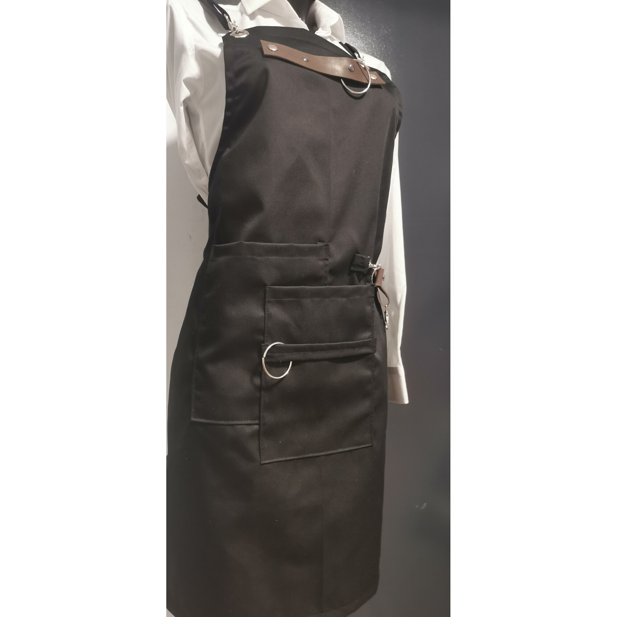 Sort barman, cu piele naturala detasabila 1 - eMAG.ro