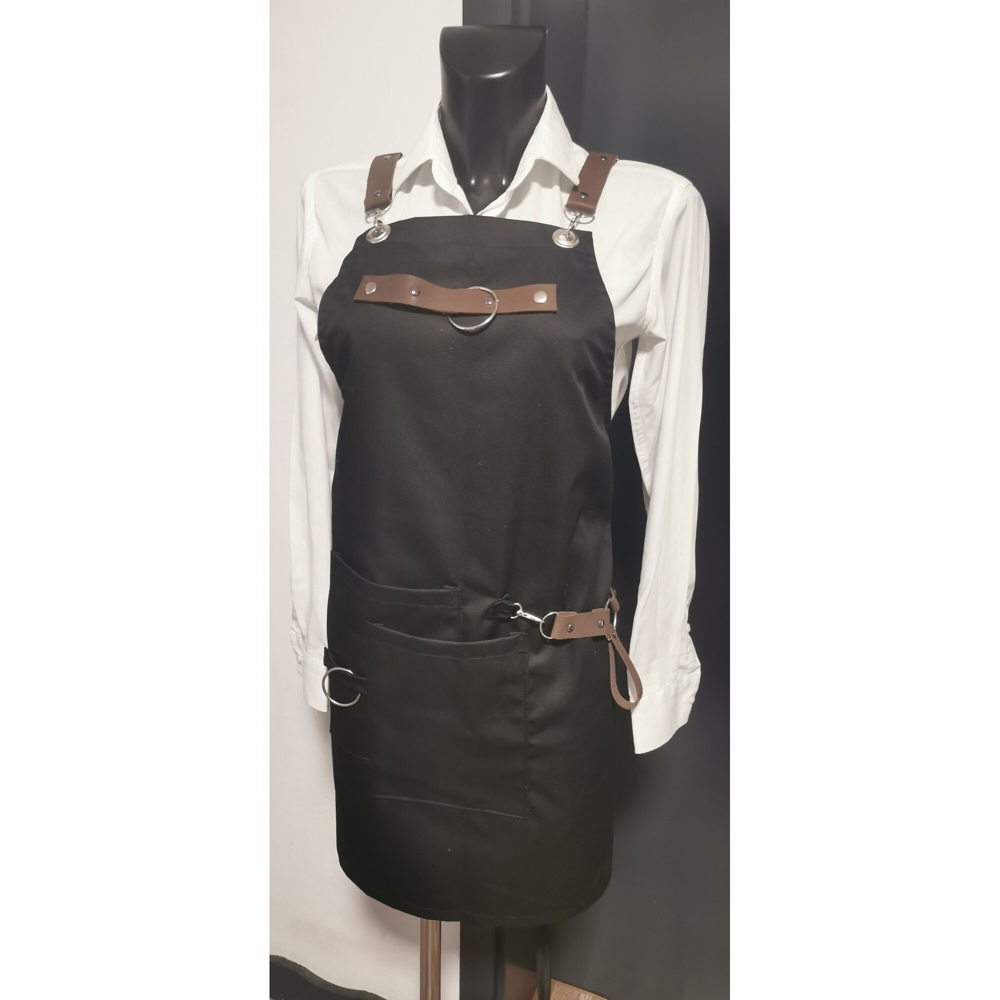 Sort barman, cu piele naturala detasabila 5 - eMAG.ro