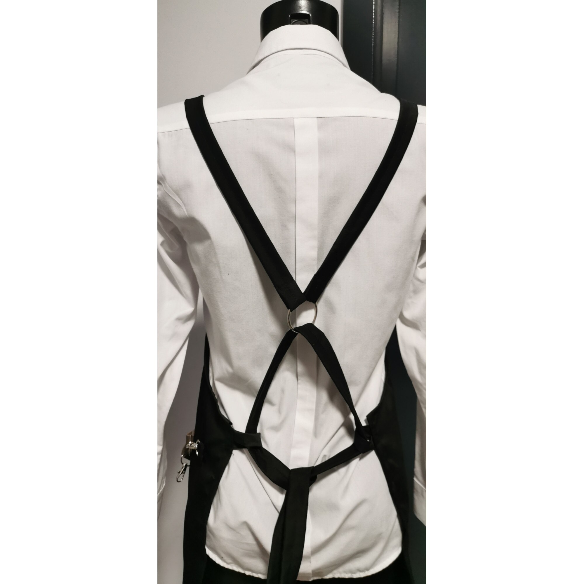 Sort barman, cu piele naturala detasabila 3 - eMAG.ro