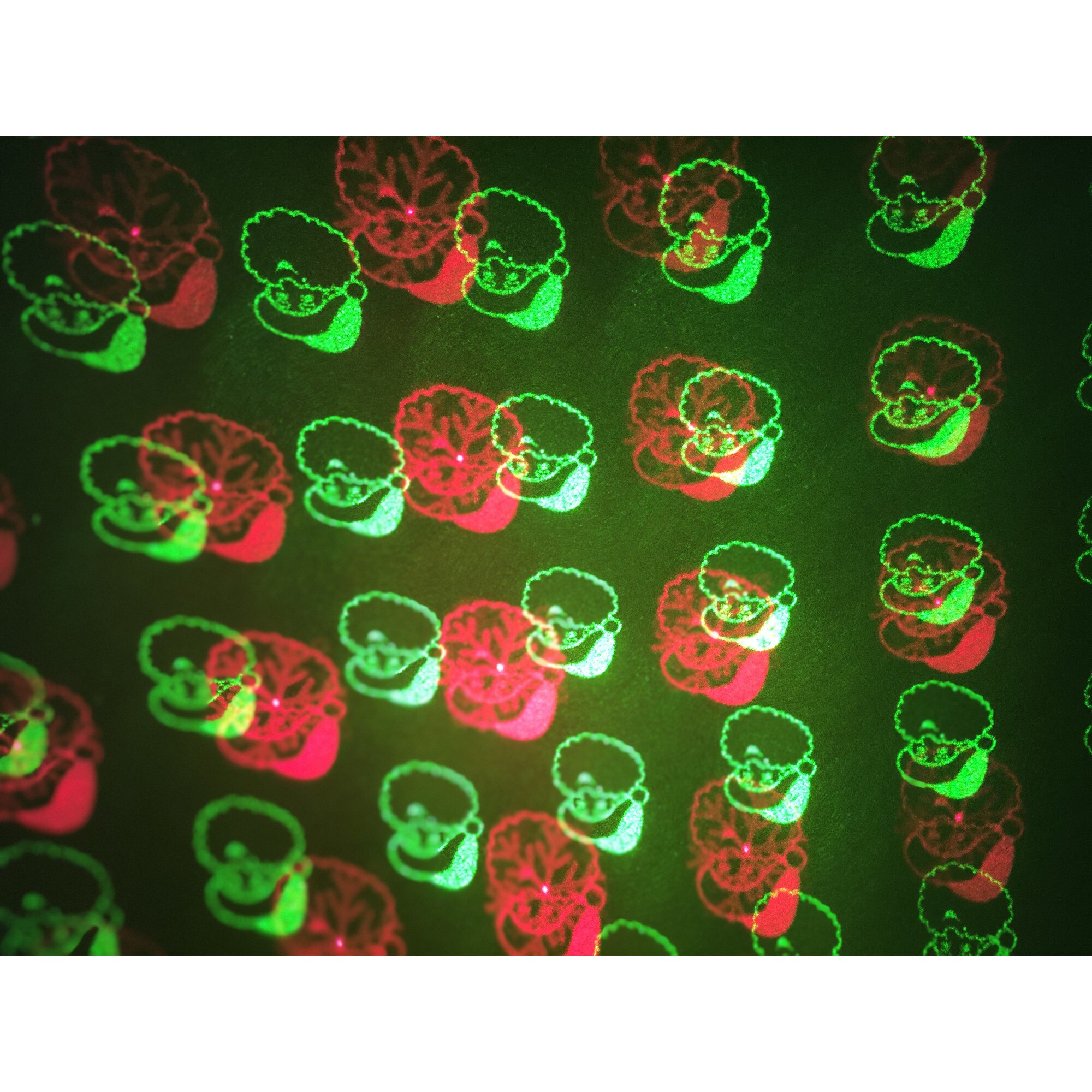 Mini Proiector Sibel Bebe, laser cu 2 diode, senzor sunet, Rosu/Verde ...