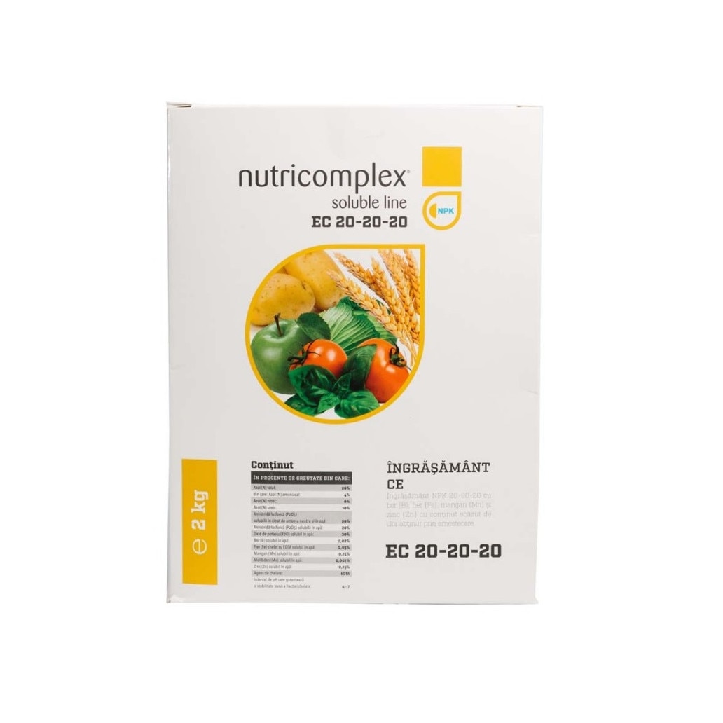Ingrasamant Nutricomplex 20-20-20, 2 kg - eMAG.ro