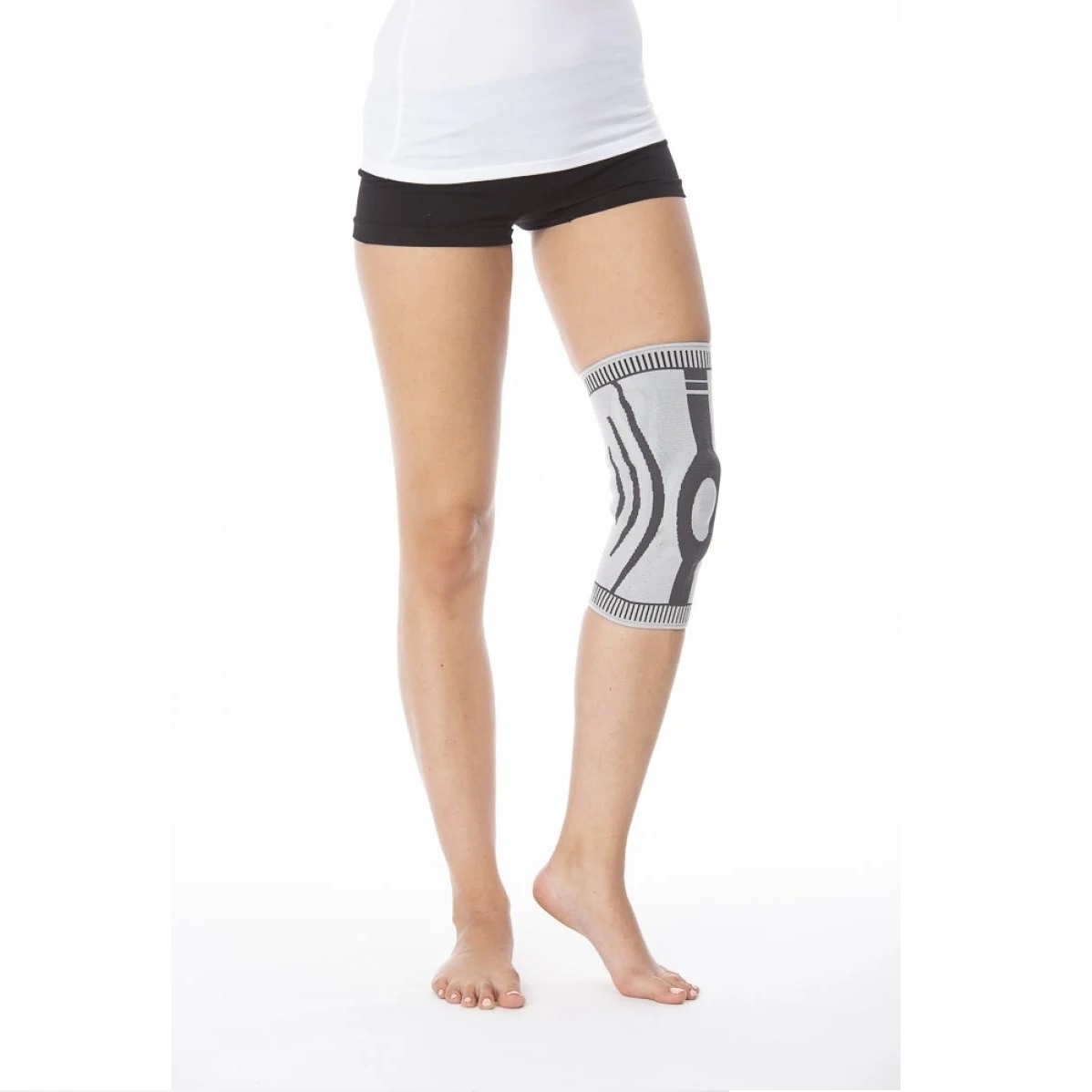 Genunchiera cu suport rotulian si insertii laterale, marime XXL - eMAG.ro